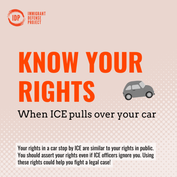 Know Your Rights with ICE - Immigrant Defense Project