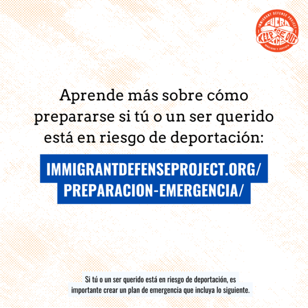 IDP's Shareable Infographics - Immigrant Defense Project