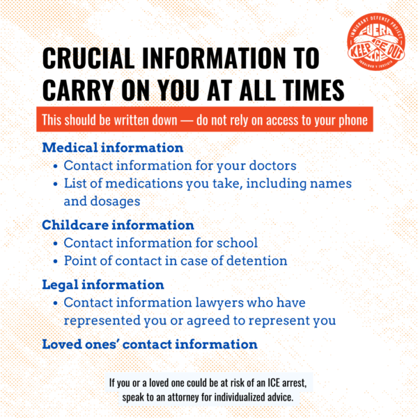 IDP's Shareable Infographics - Immigrant Defense Project