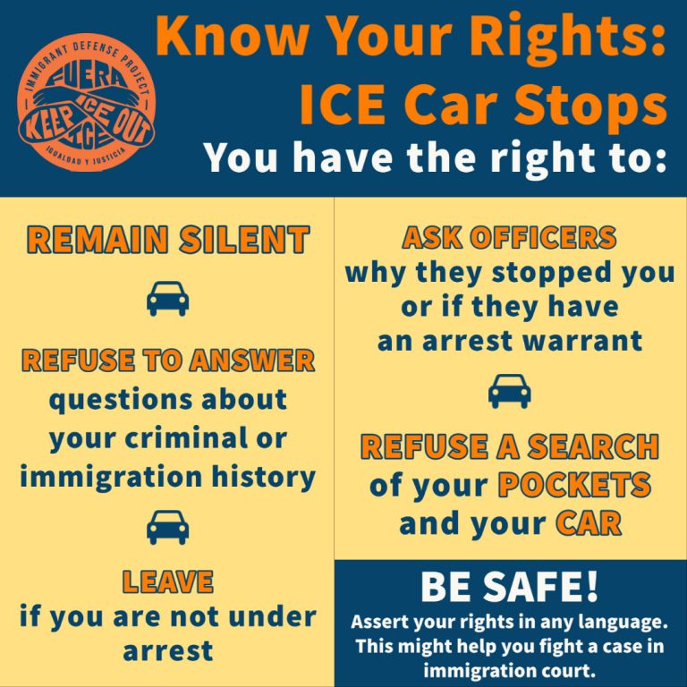 Know Your Rights with ICE - Immigrant Defense Project