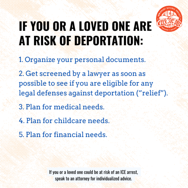 IDP's Shareable Infographics - Immigrant Defense Project