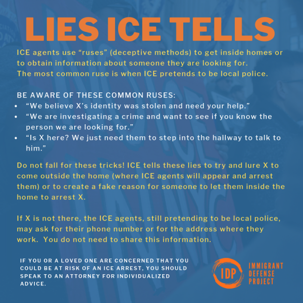 IDP's Shareable Infographics - Immigrant Defense Project