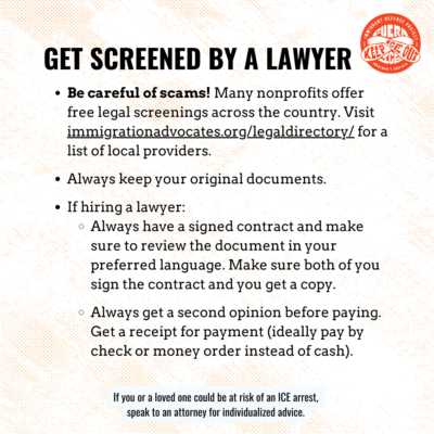 IDP's Shareable Infographics - Immigrant Defense Project