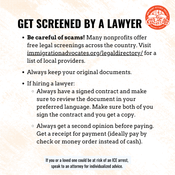 IDP's Shareable Infographics - Immigrant Defense Project