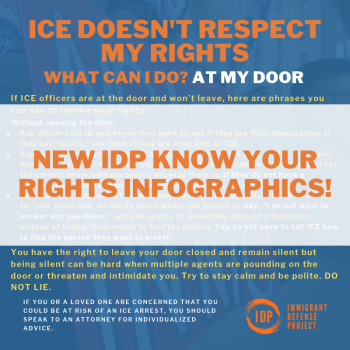 Immigrant Defense Project - Fighting for Justice & Human Rights for ALL