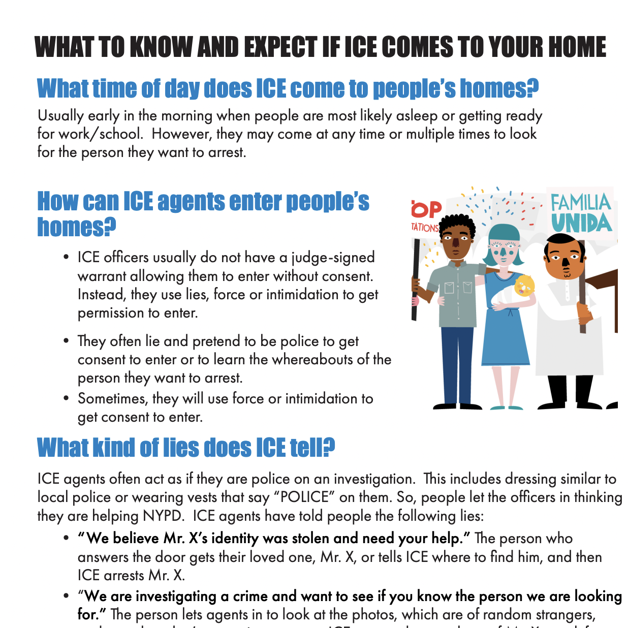 Know Your Rights with ICE - Immigrant Defense Project