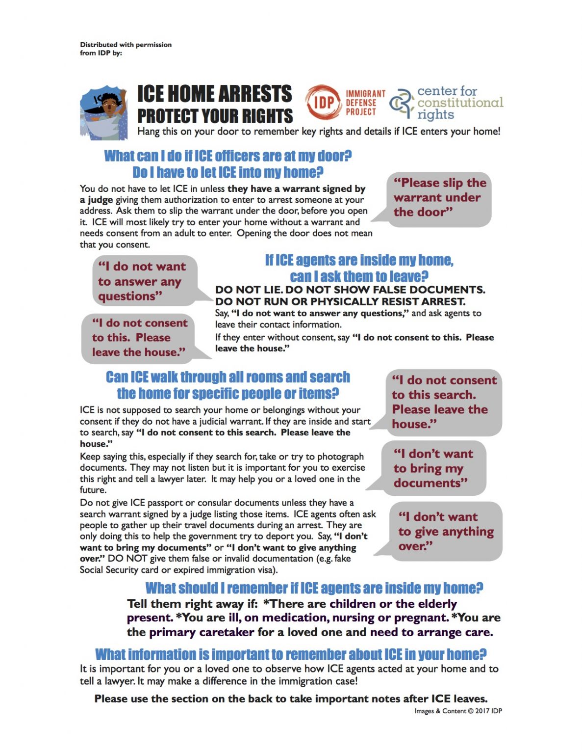 Immigration Raids - Immigrant Defense Project